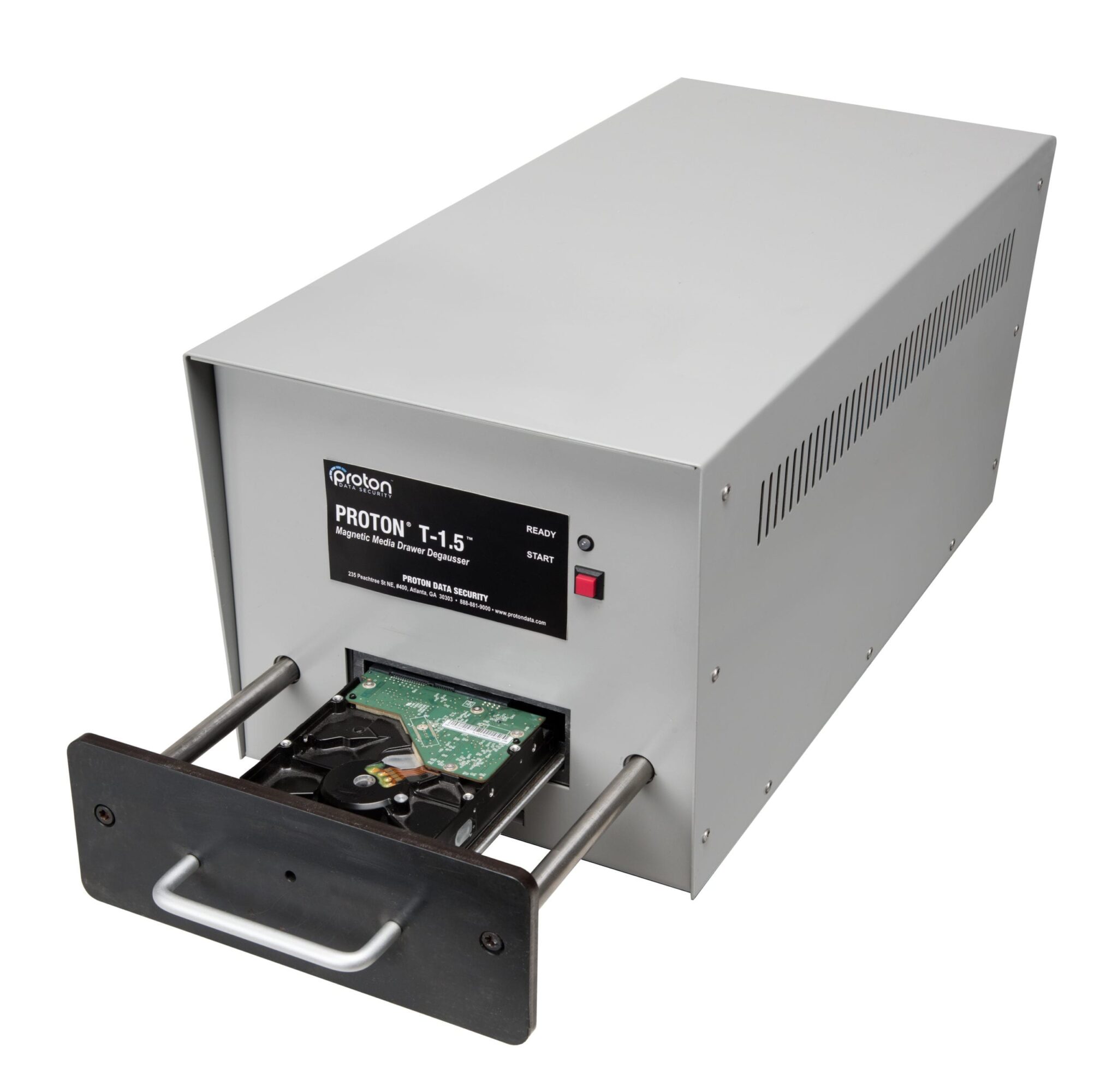 Proton T-1.5 Hard Drive Degausser - Disk Degaussing Machine