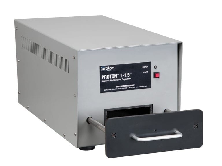 How to Wipe Hard Drives to DOD Standards with Proton Data Degaussers