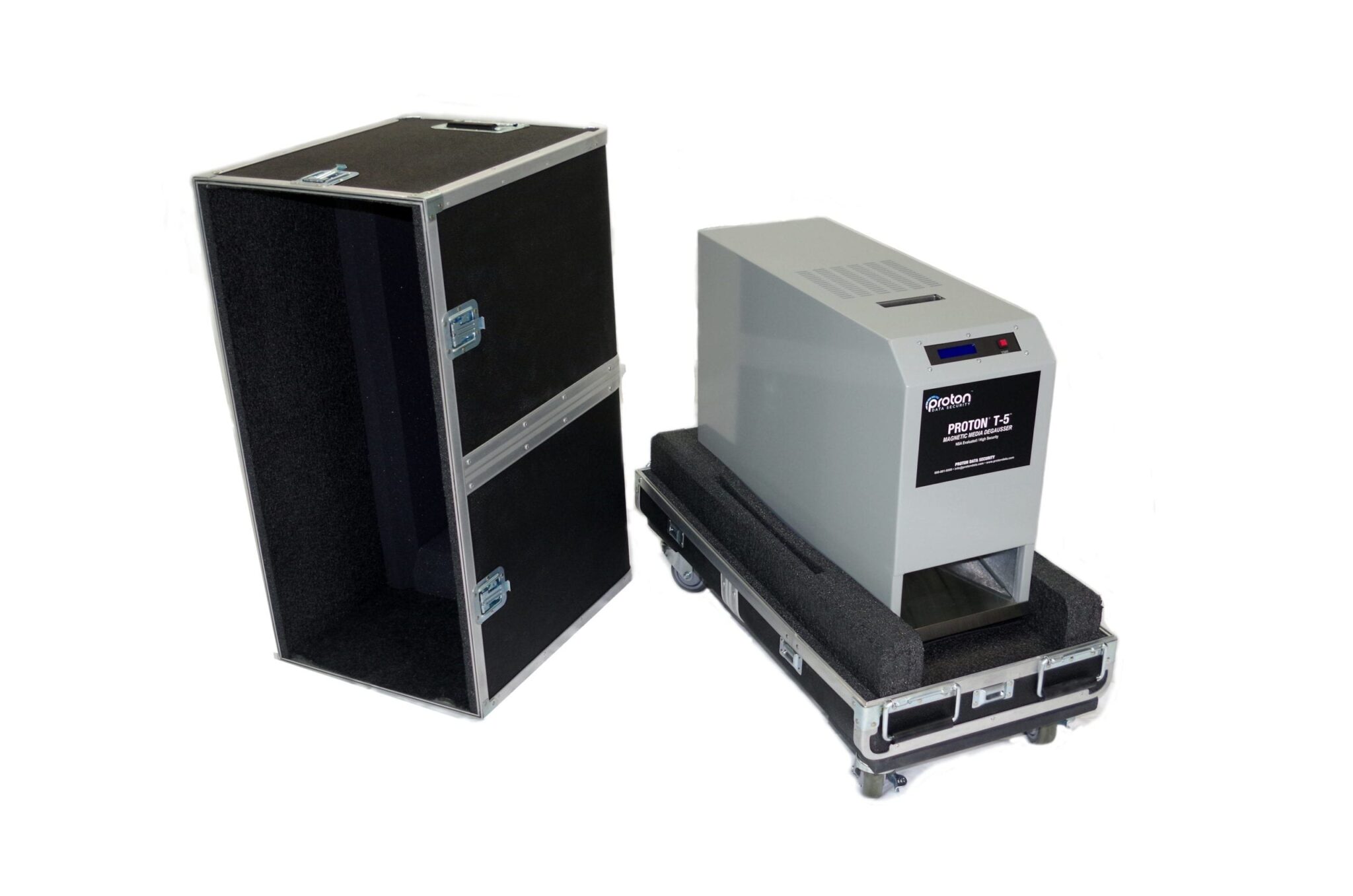 Proton T-5 Hard Drive Degausser - NSA Listed Degaussing Machine